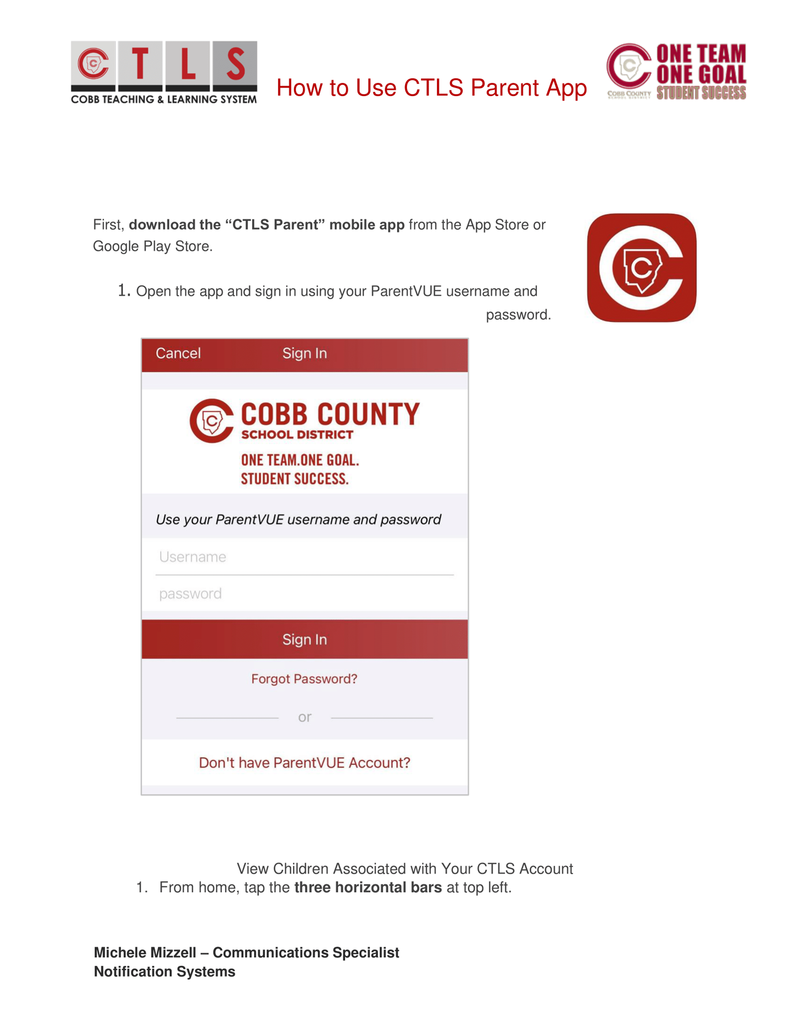 Accounts Login Information and CTLS Information